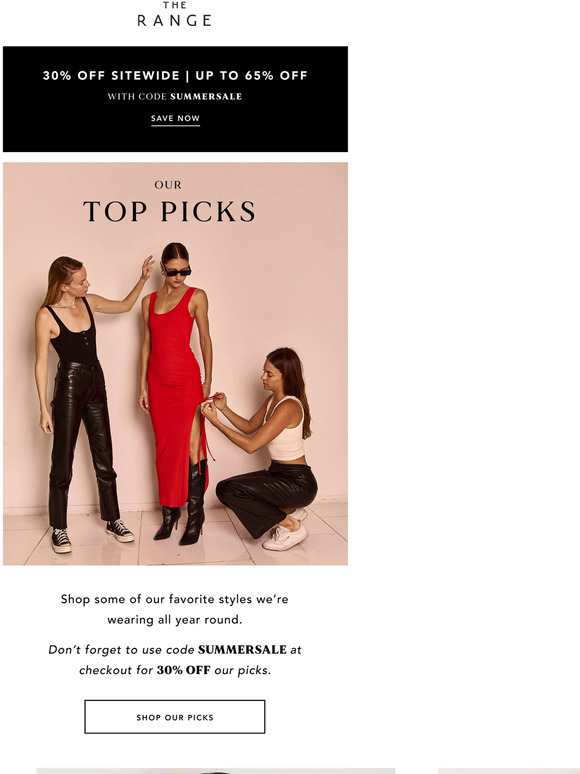 The Range: Meet Our Style Staples | Milled