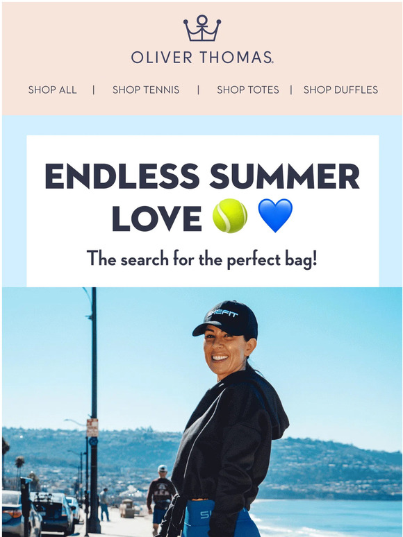 Oliver Thomas: Servin' up endless Summer vibes...🏓🎾 | Milled