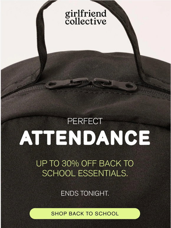 Girlfriend Collective: Last Call: Back to School Savings | Milled