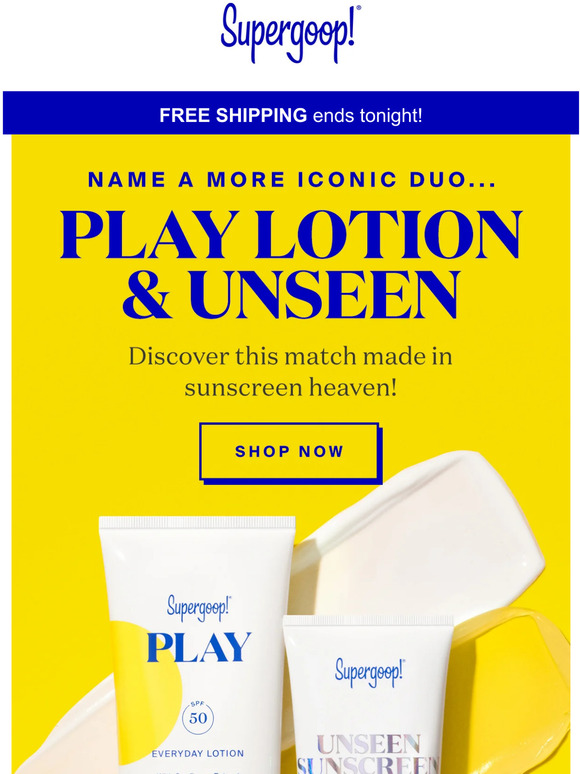 Supergoop: This SPF combo is 💯 (+ free shipping!) | Milled