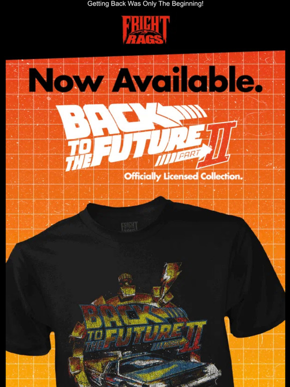 Fright Rags: ⏰⚡ Back to the Future Part II Collection is Ready! | Milled