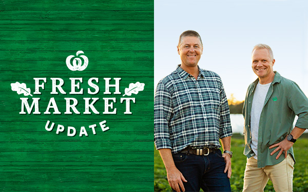 Woolworths: —, here's the latest update on fresh fruit and veg | Milled