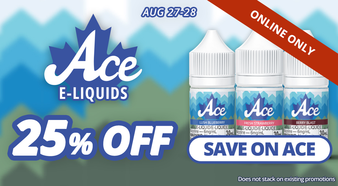 180 Smoke: [FLYER] STLTH Pods & Ace Flash Sale ⚡ | Milled