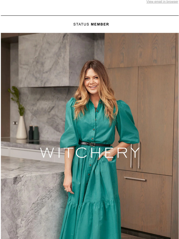 Witchery: THE SHIRT DRESS | AS SEEN ON JESS DEMPSEY | Milled