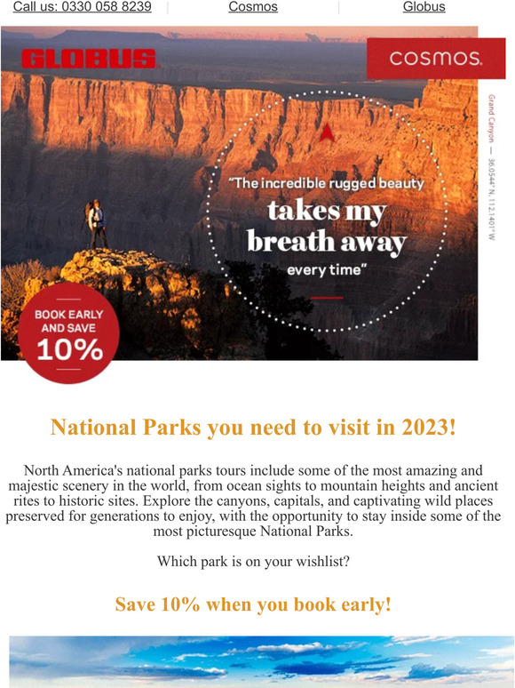 Cosmos Holidays: The best National Parks for less than £999pp | Milled
