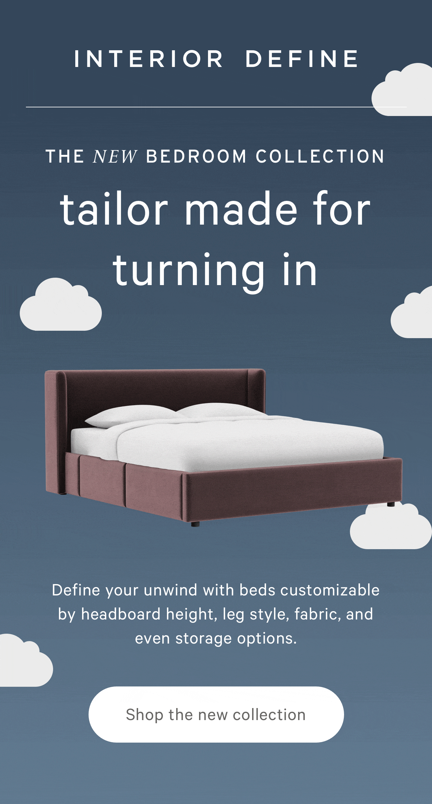 Interior Define: Behind the design: the NEW bedroom collection | Milled