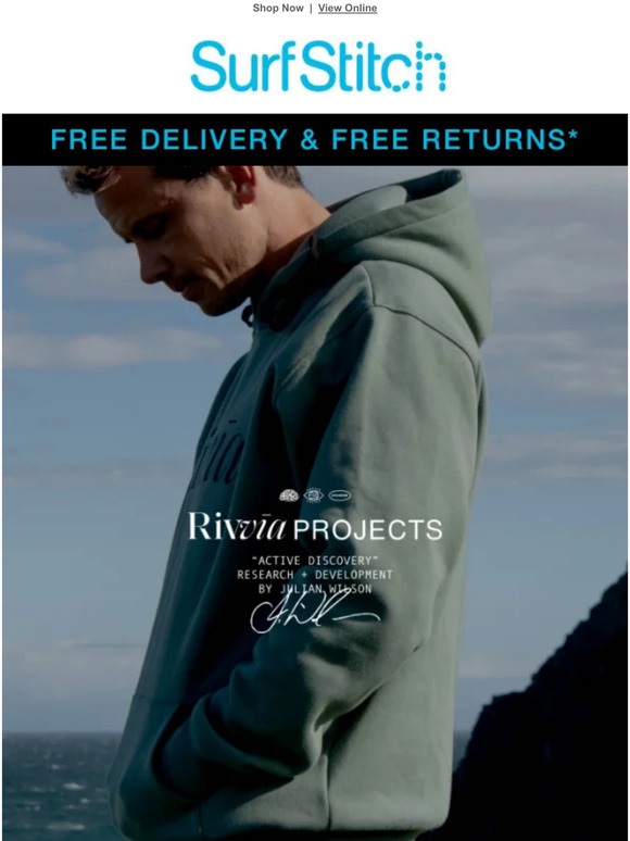 SurfStitch: NEW LAUNCH: RIVVIA. | Milled