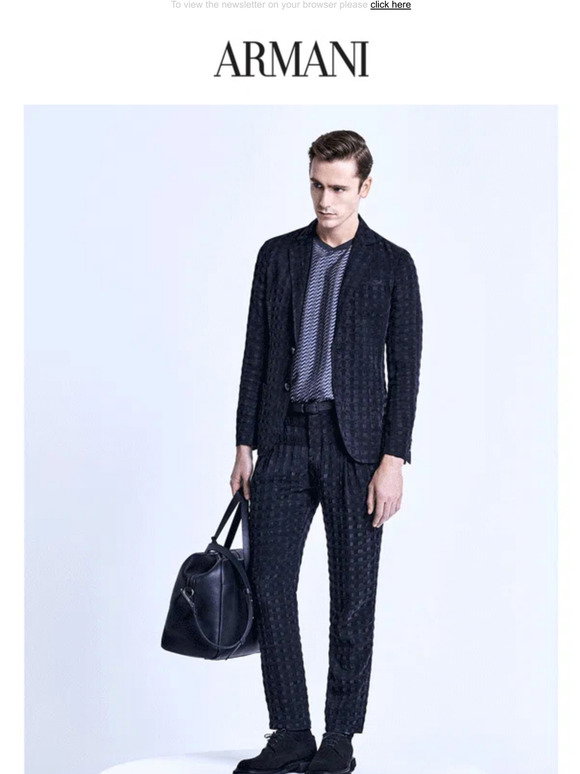 Armani: Back to the city in the new Armani looks | Milled