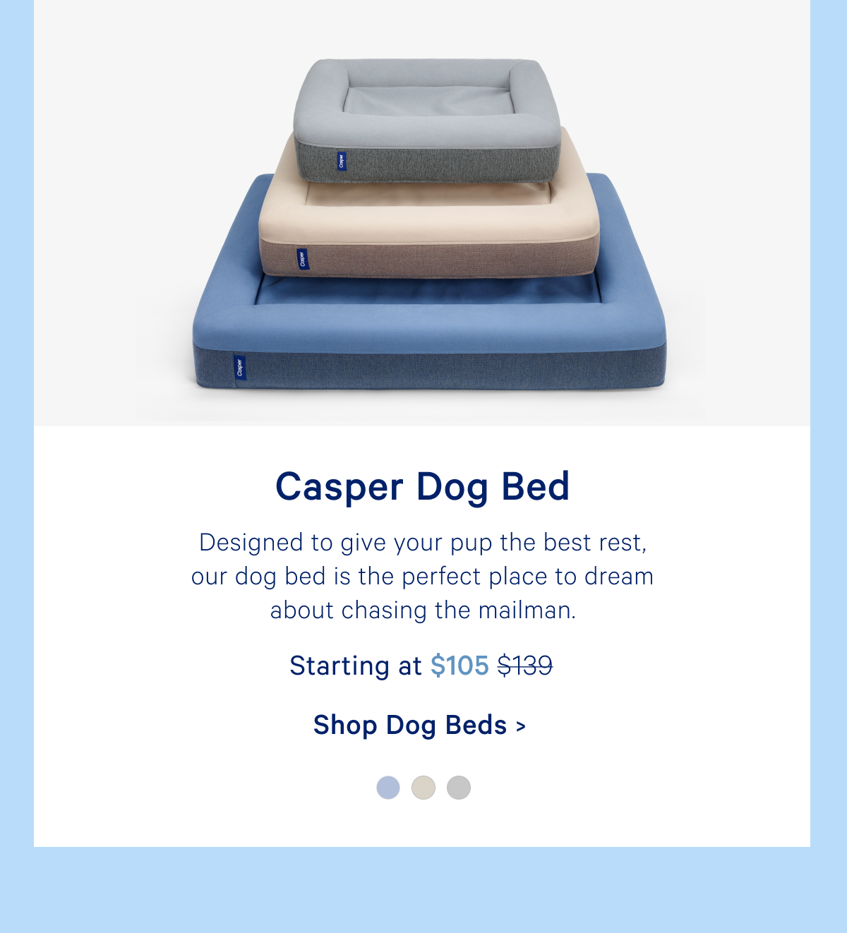 Casper: Celebrate National Dog Day with 25% off dog beds | Milled