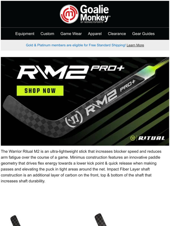 GoalieMonkey: Warrior Ritual M2 Pro Sticks: Ultra-lightweight & durable ...