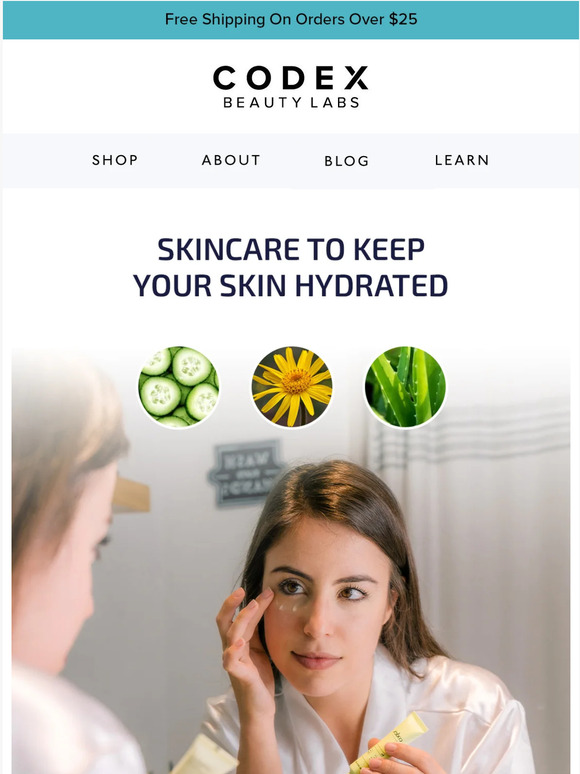 Codex Beauty: Dry and flaky skin? No more! | Milled