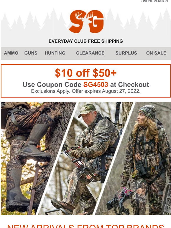 Sportsman's Guide: New Hunting Clothing & Footwear | Milled