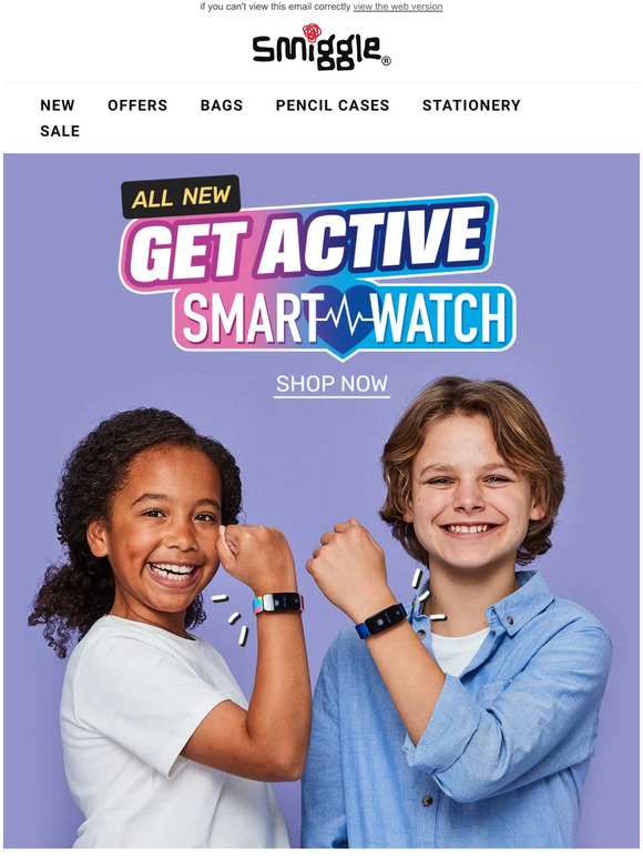 Smiggle: Introducing the Smiggle Smart Watch ⌚ | Milled