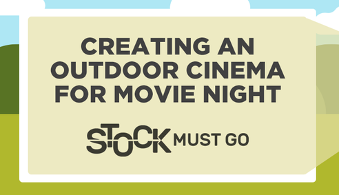 Stock Must Go: 🎥 Creating an Outdoor Cinema for Movie Night | Milled