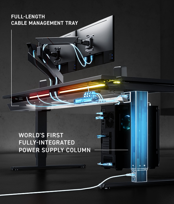 Secretlab: 🆕 Secretlab MAGNUS Pro Sit-To-Stand Metal Desk | Milled