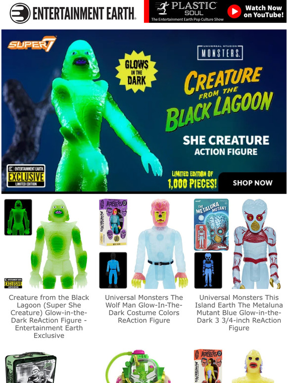 Entertainment Earth: New Exclusive Creature from the Black Lagoon Glow ...