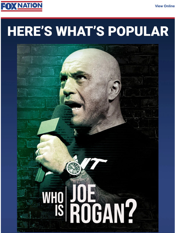 Fox News: Exclusive New Special: Who is Joe Rogan? | Milled