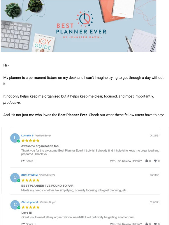 Best Planner Ever: Why People Love Their Best Planner Ever | Milled