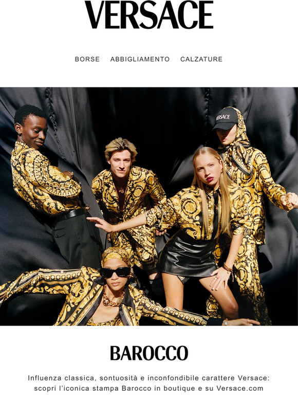 Versace: Icone Versace: stampa Barocco | Milled