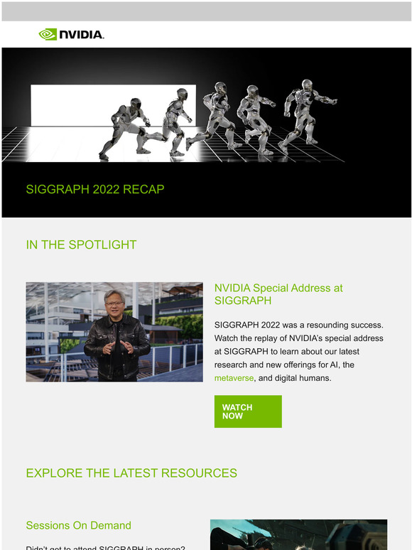 Nvidia: SIGGRAPH 2022 Was One for the Books | Milled