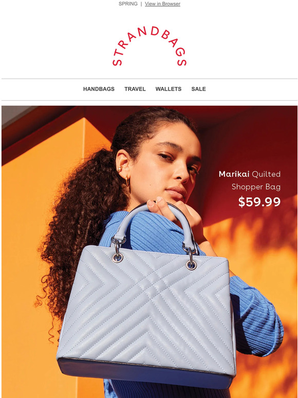 Strandbags: Marikai I Quilted styles for Spring | Milled
