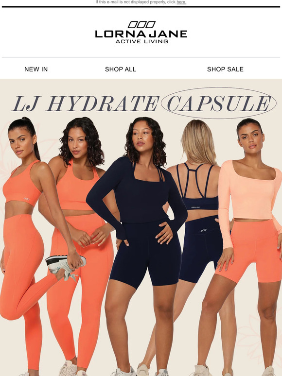 Lorna Jane Pty Ltd Aloe Vera Infused Activewear Yes Please ๐ Milled