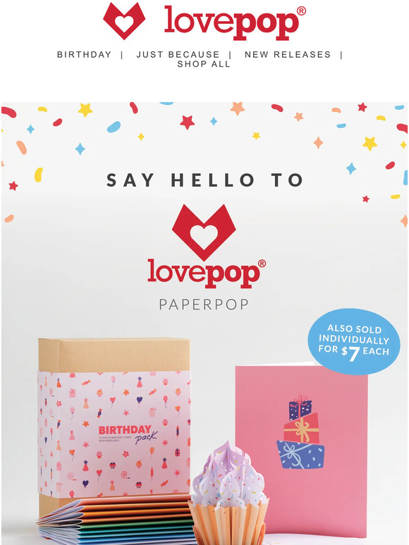 Lovepop: Introducing Lovepop Paperpop | Milled