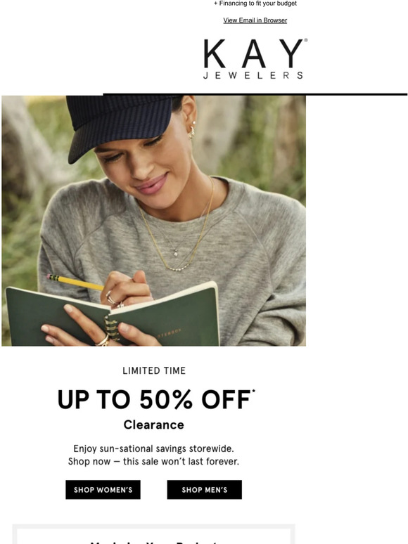 Kay Jewelers: Limited Time CLEARANCE continues | Milled