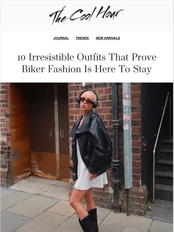 The Cool Hour: 10 Irresistible Outfits That Prove Biker Fashion Is Here ...