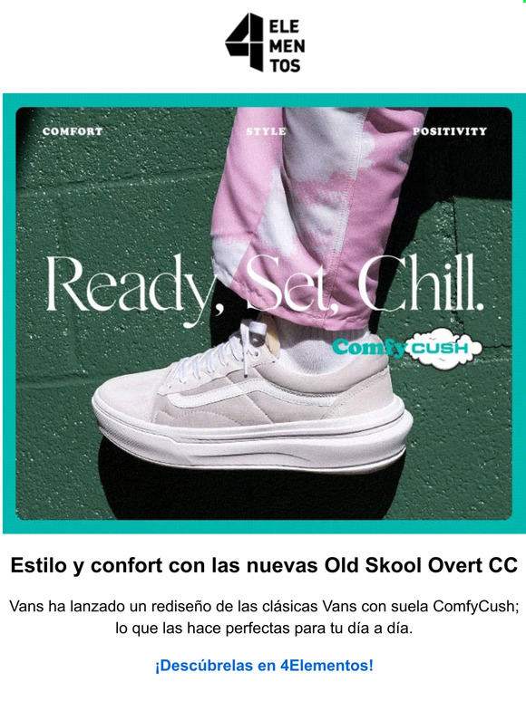 4Elementos: Nuevo modelo Vans; OVERT CC ¡y más! 😉 | Milled