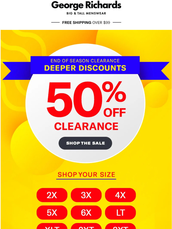 George Richards: New Markdowns In Your Size | Milled