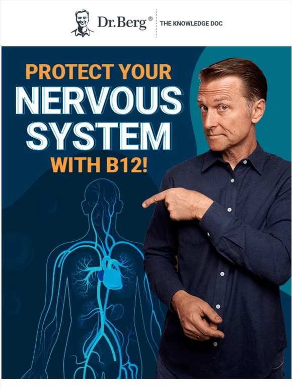 Dr. Berg: Are you suffering from a B12 Deficiency? | Milled