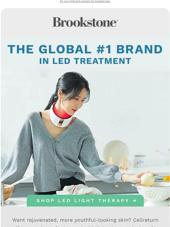 Brookstone: What is LED Light Therapy? | Milled