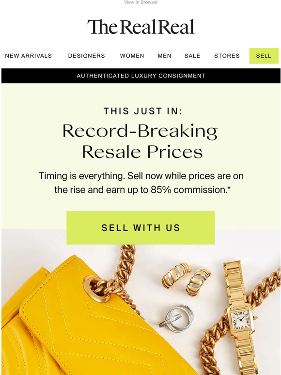 The RealReal: Resale prices? They’re breaking records… | Milled