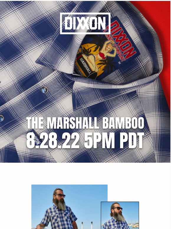 Dixxon Flannel Co.: NEW Marshall Bamboo | Milled