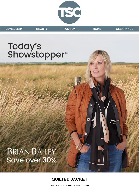 The Shopping Channel: Double Today’s Showstopper™ - Brian Bailey & EFFY ...