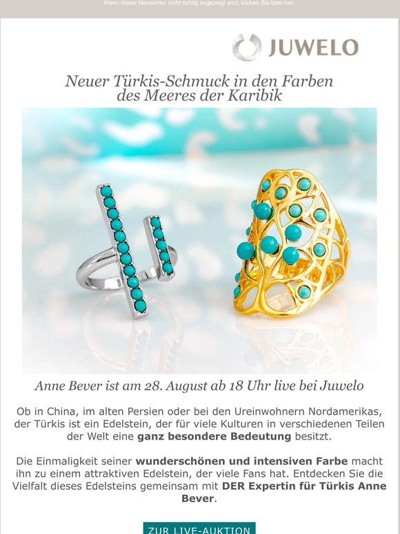 Juwelo: Anne Bever live bei Juwelo! | Milled