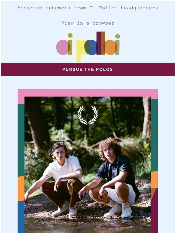 Oi Polloi: Oi Polloi + Fred Perry (plus Engineered Garments and obscure ...
