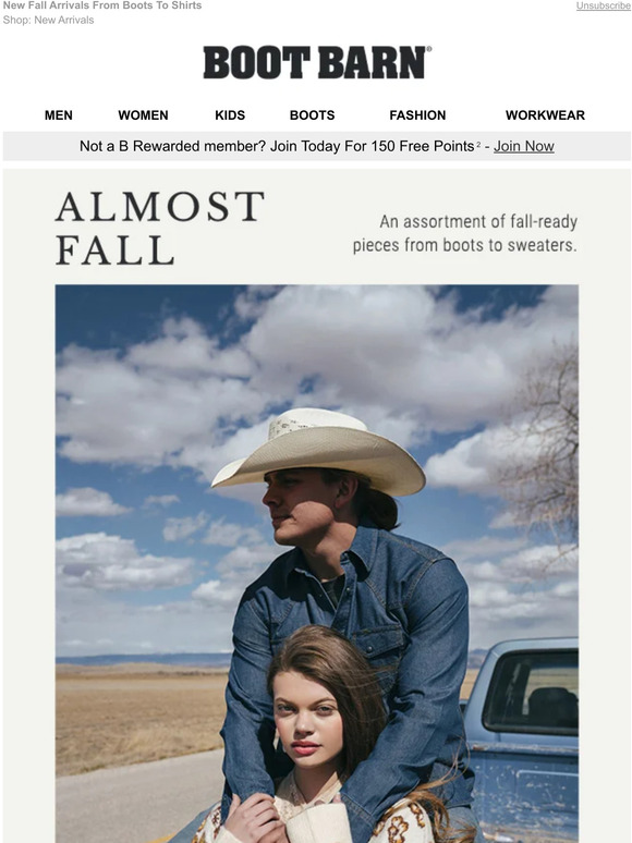 Boot Barn: First Look At Fall | Milled