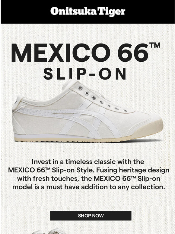 Onitsuka Tiger: Timeless and Classic Design. | Milled