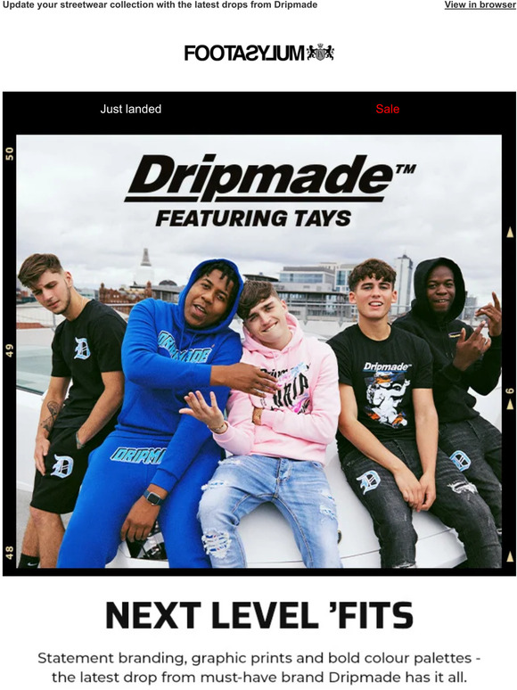 Footasylum: Introducing: Dripmade featuring Tays | Milled