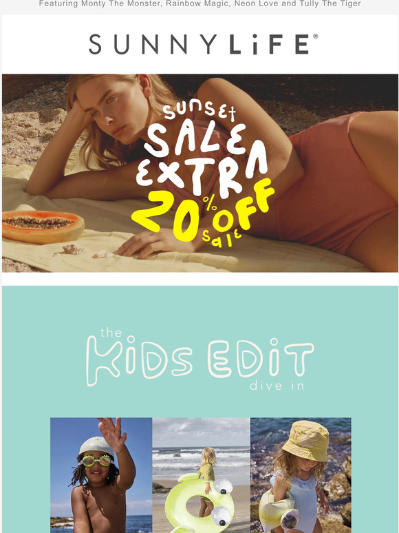 Sunnylife Australia: THE KIDS EDIT 🌊 Dive In | Milled