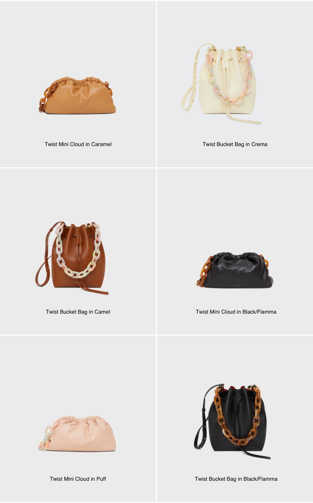 Mansur Gavriel: JUST IN: discover our Twist bag capsule | Milled