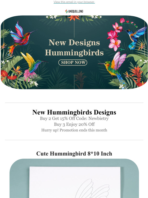 Woodbest: Check Out Our New Hummingbirds Designs 🐦 | Milled
