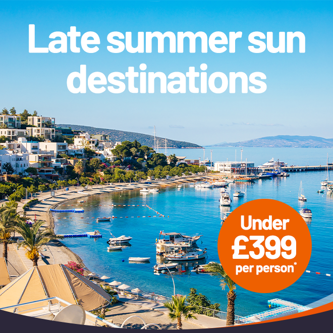 TravelSupermarket: Late summer sun under £399pp* 🌞 | Milled