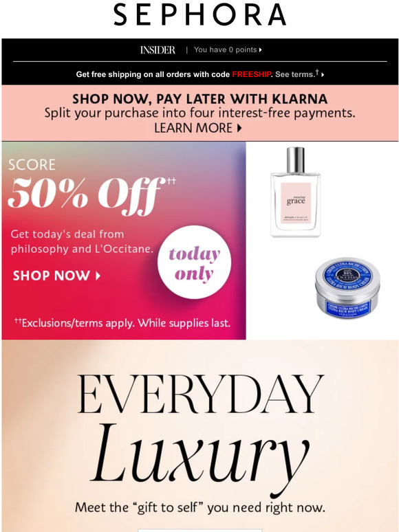 Sephora: Items you can’t miss. Here’s something amazing from Sephora ...