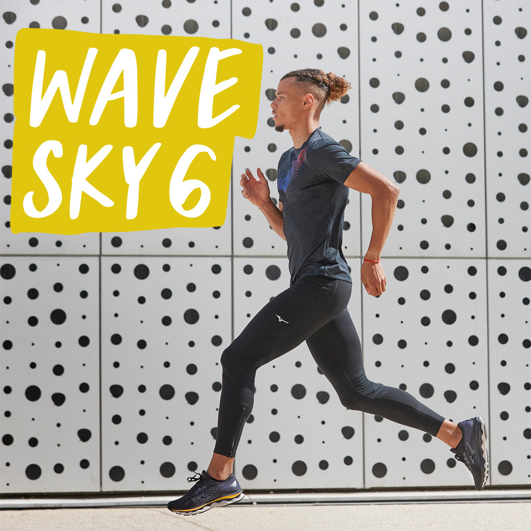 Mizuno: NEW | The latest WAVE SKY 6 is here! | Milled