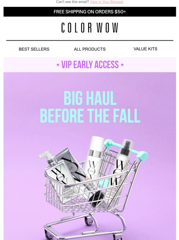 Color Wow: 😎 VIP access this way → | Milled