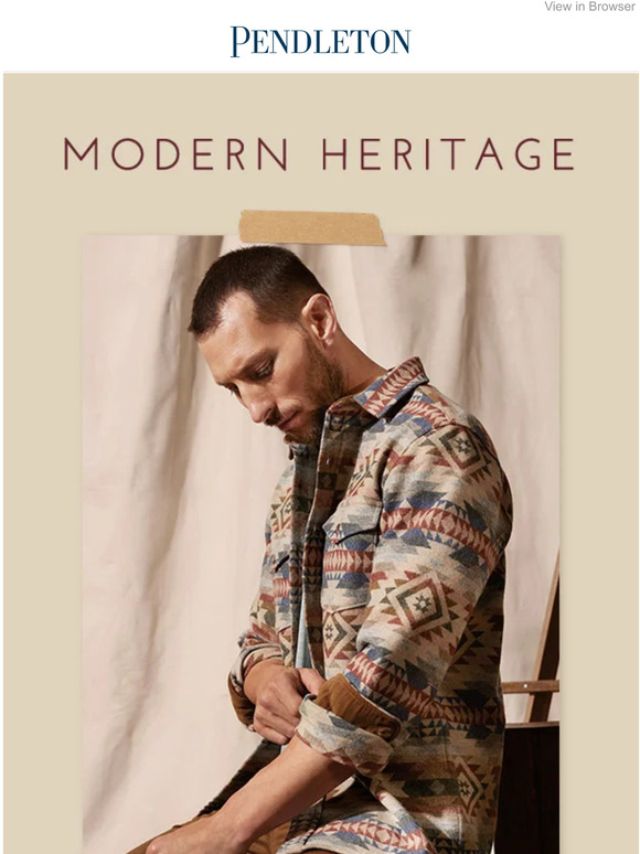 Pendleton: Legendary wool shirts | Milled