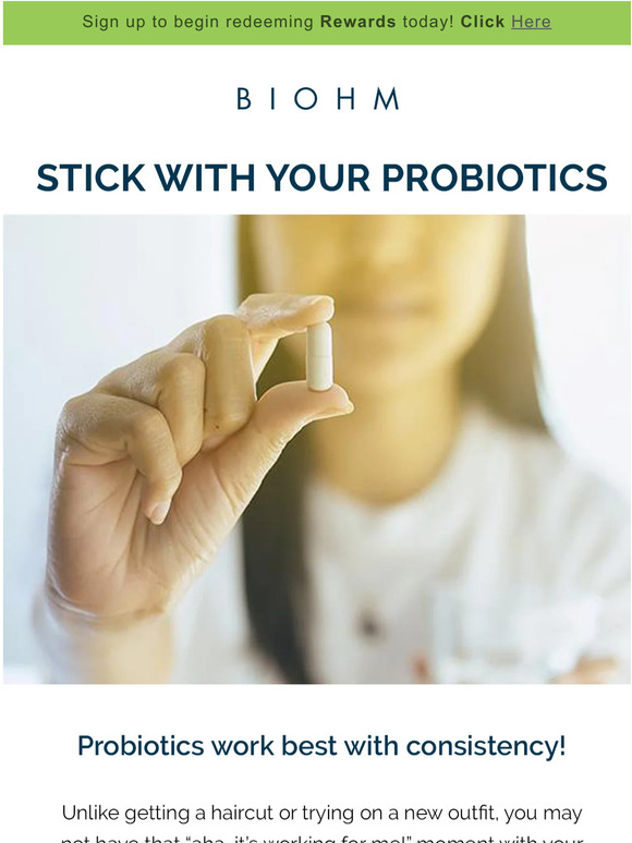 BIOHM: Why You Need to Stick With Your Probiotics! 💊 | Milled